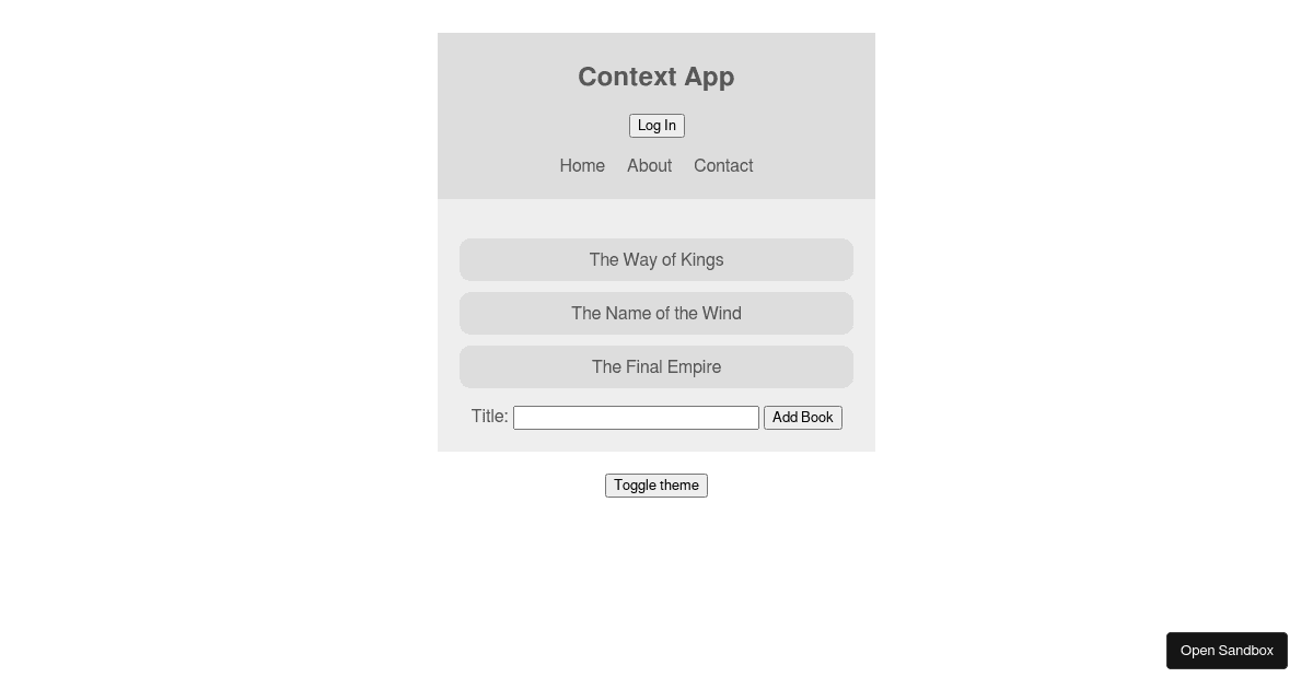 multiple-context-useState-tutorial - Codesandbox