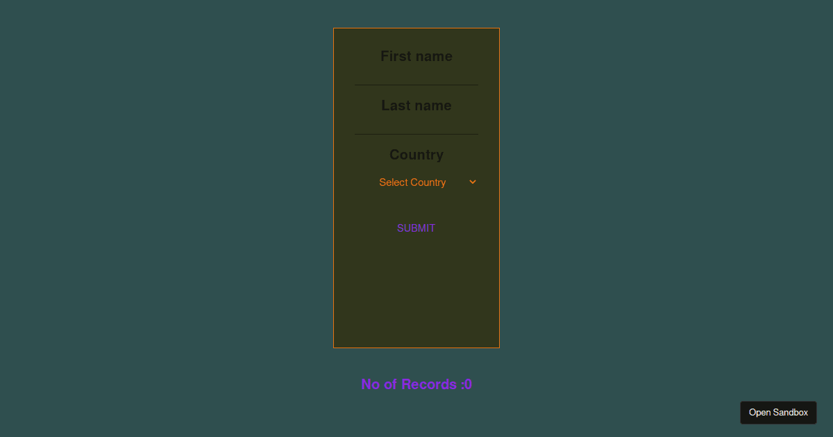 React form-using material-ui - Codesandbox React form-using material-ui - Codesandbox