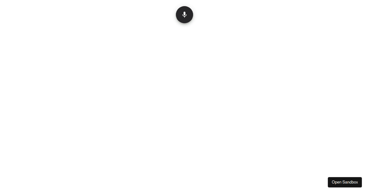 react-audio-recorder & mic-recorder-to-mp3 with WaveSurfer (forked) - Codesandbox