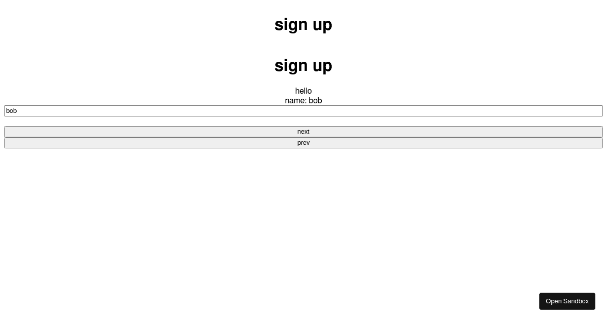 signup-flow2 - Codesandbox