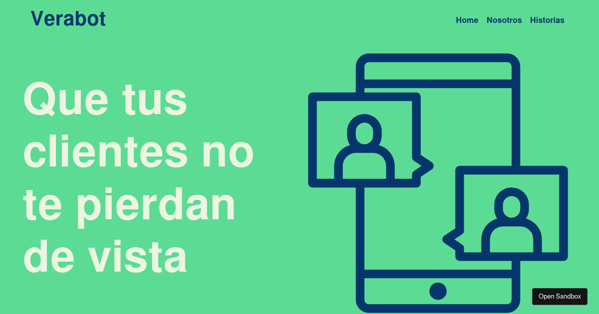 verabot - Codesandbox