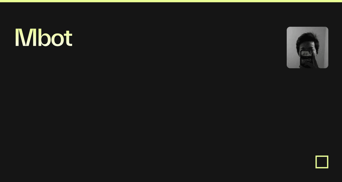 Mbot - Codesandbox