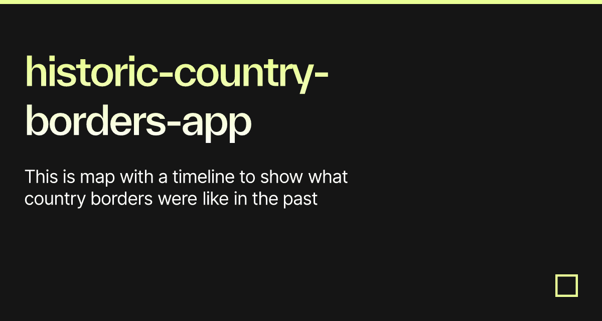 historic-country-borders-app - Codesandbox