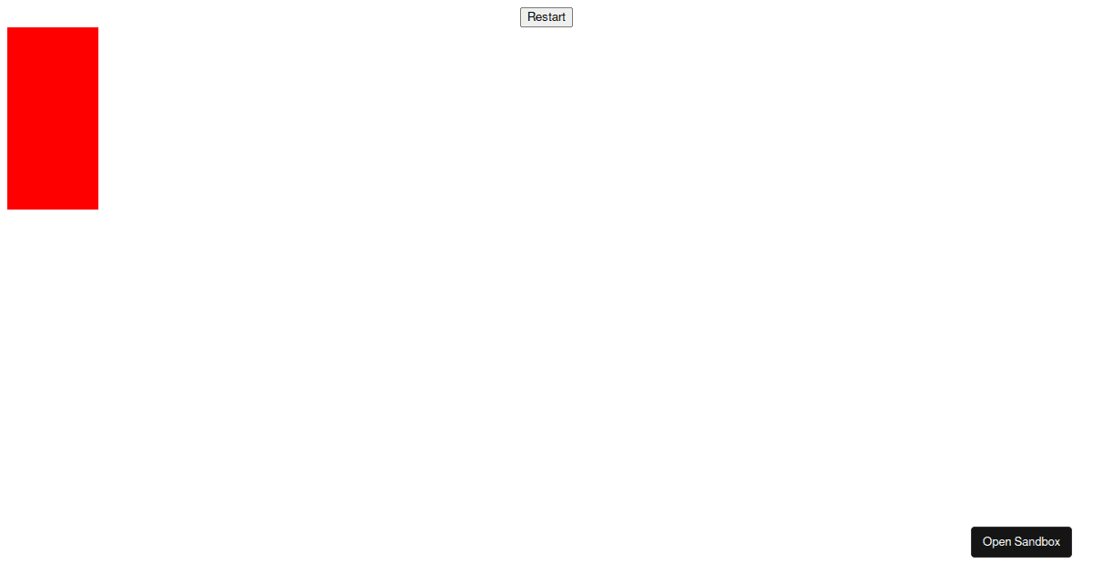 animation-restart - Codesandbox