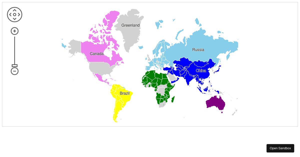 Overview - DevExtreme Vector Map (forked) - Codesandbox