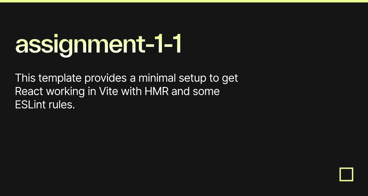assignment-1-1 - Codesandbox
