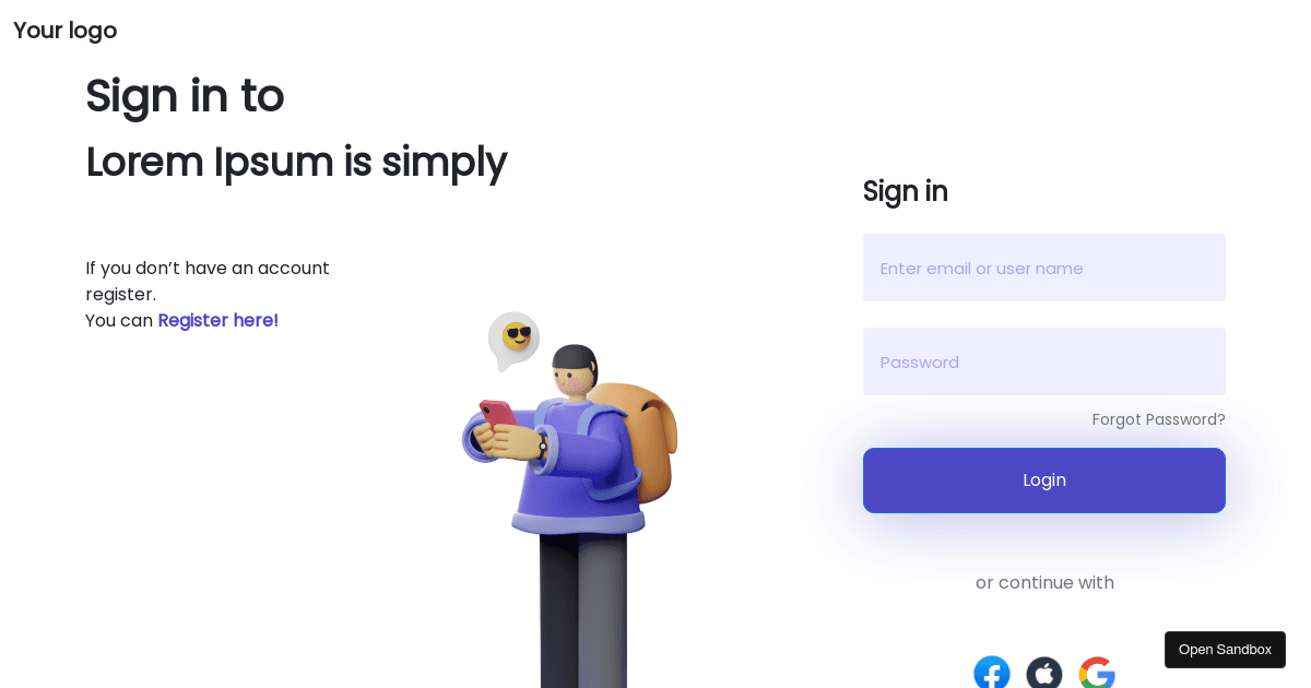 Figma Exercises - Codesandbox