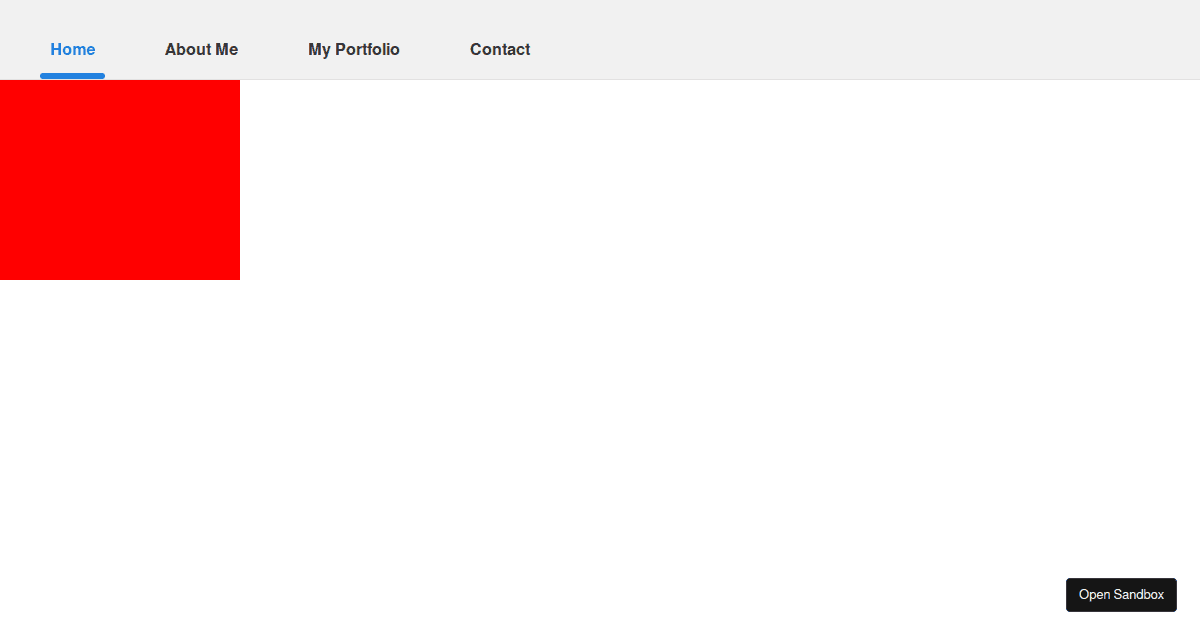 Animated Active Tab (forked) - Codesandbox