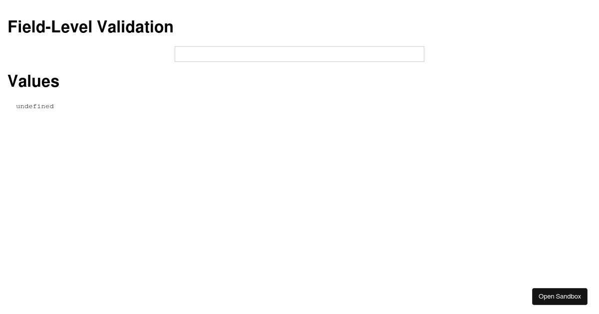 redux-form-field-level-validation-codesandbox