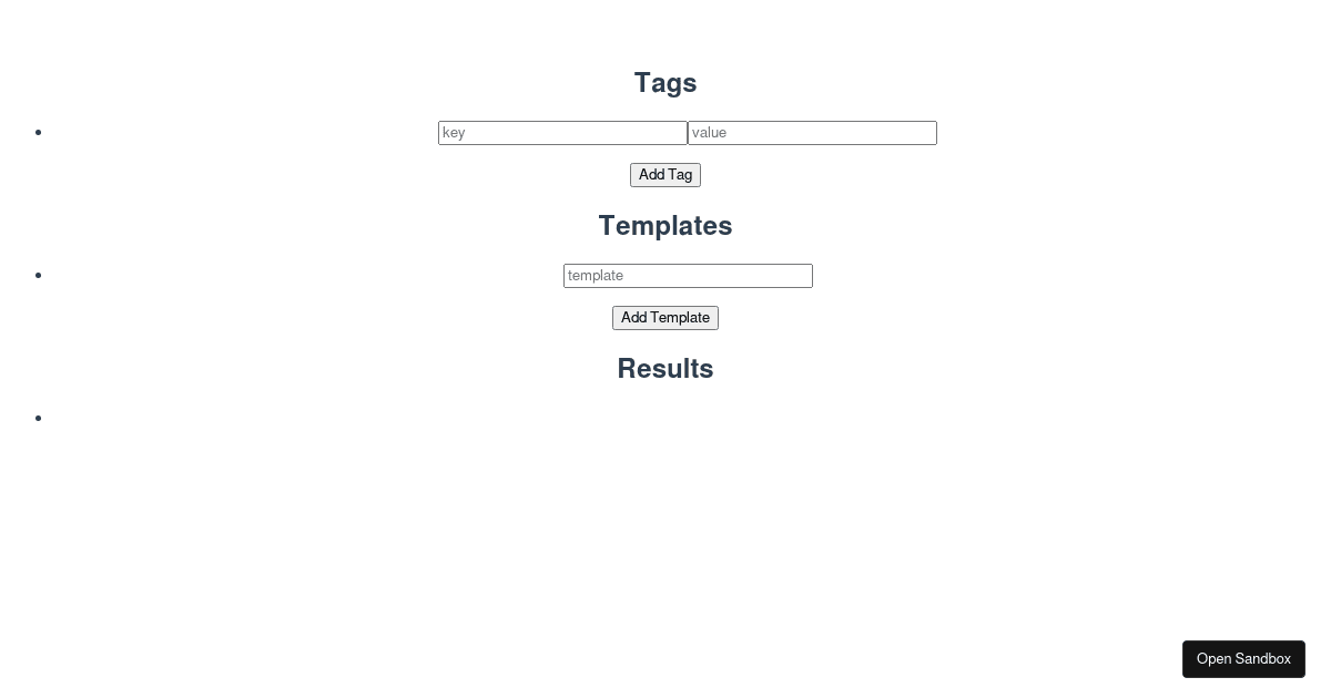 Vue Template - Codesandbox Vue Template - Codesandbox