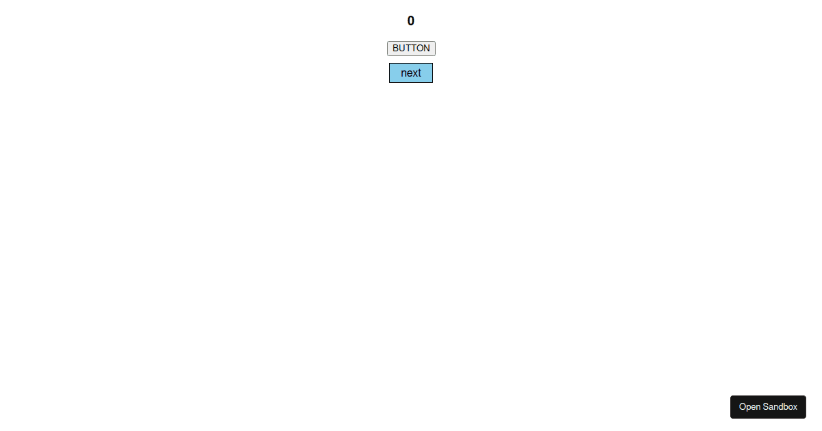 react - Codesandbox