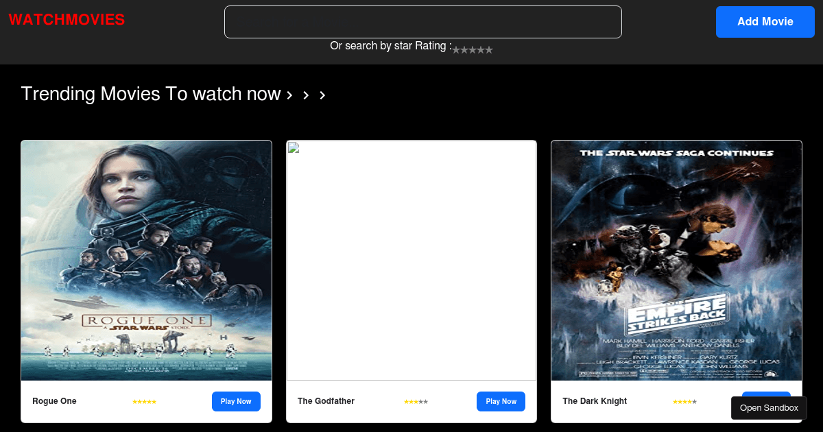 movies-app - Codesandbox