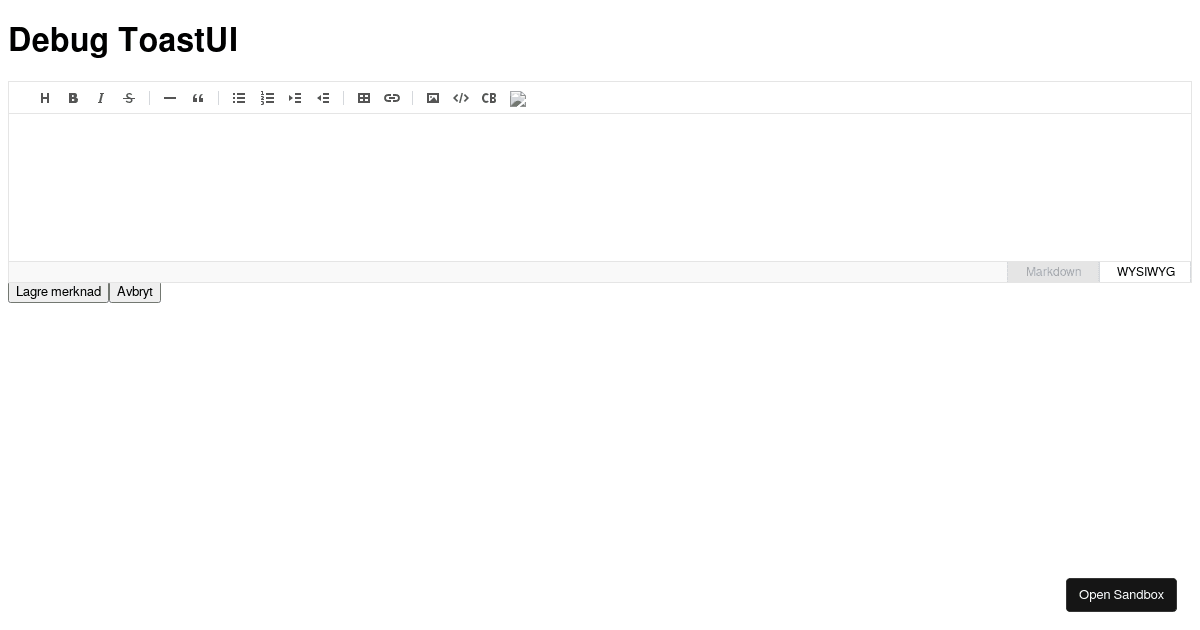 debug-toastui-pasting - Codesandbox