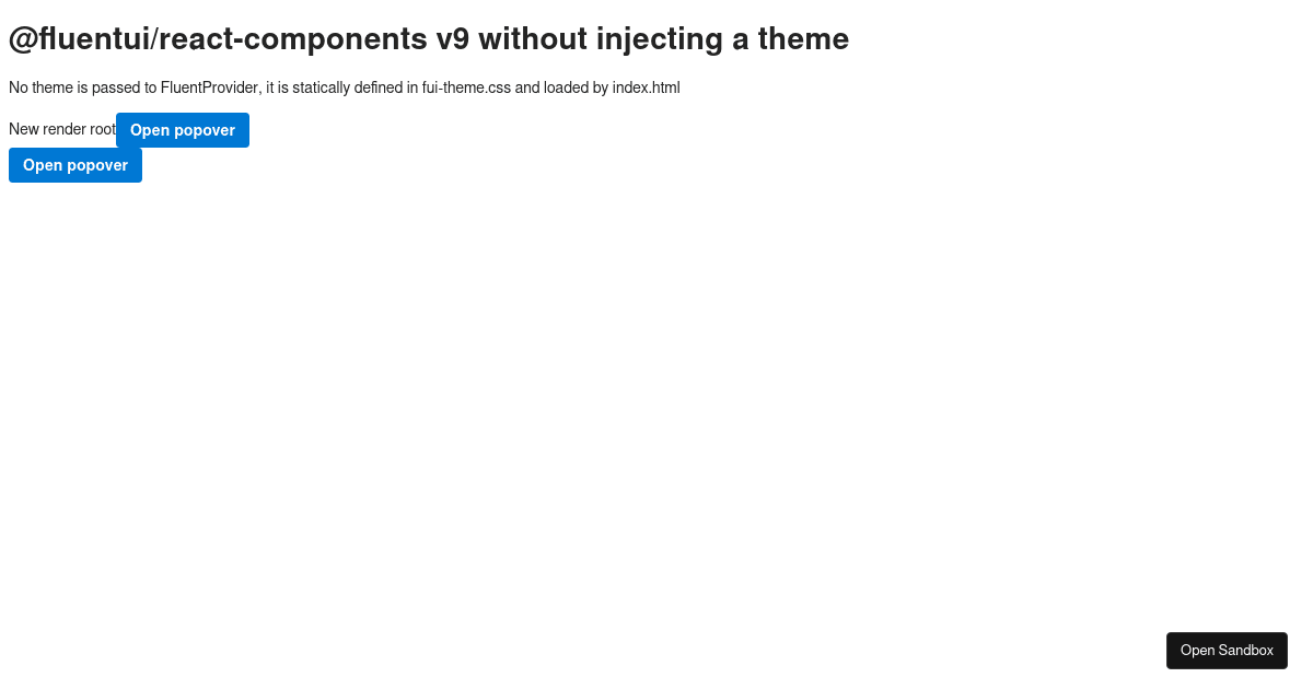 fui9 with static theme (forked) - Codesandbox