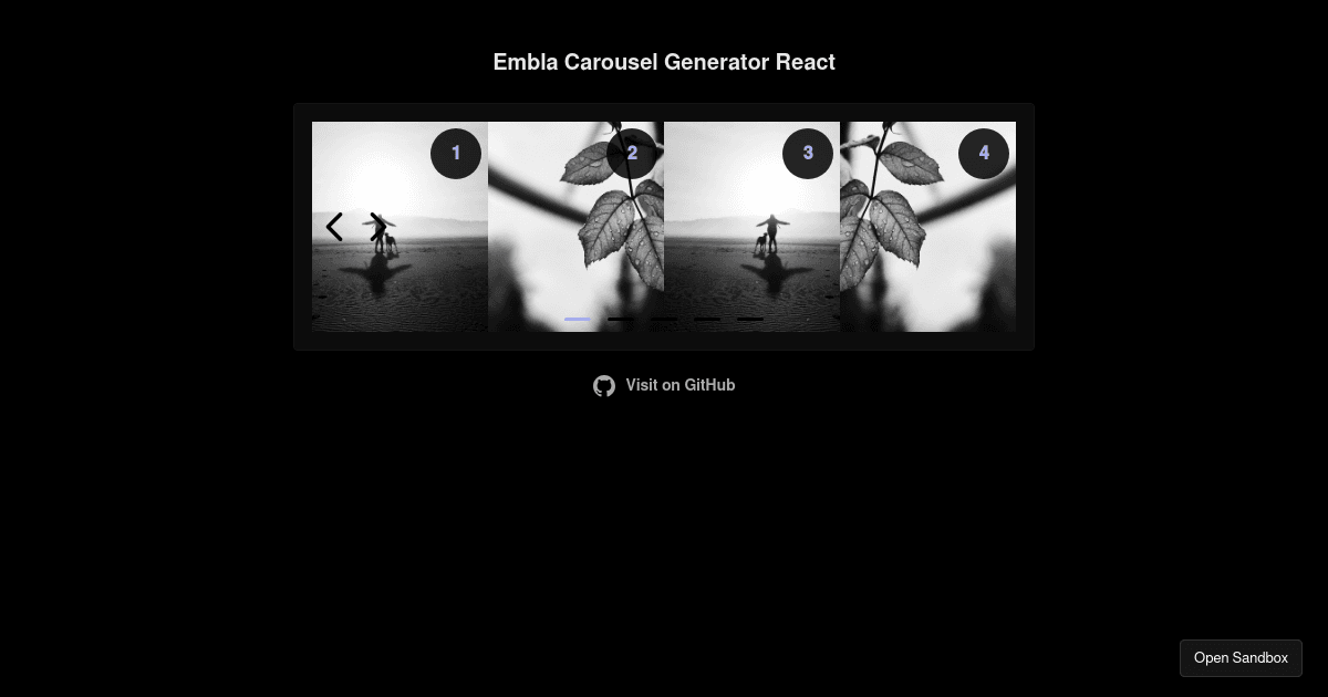 embla-carousel-generator-react - Codesandbox