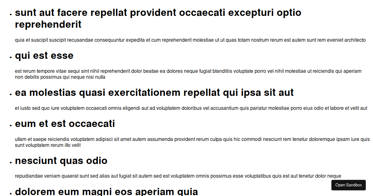Study Fetch - Codesandbox