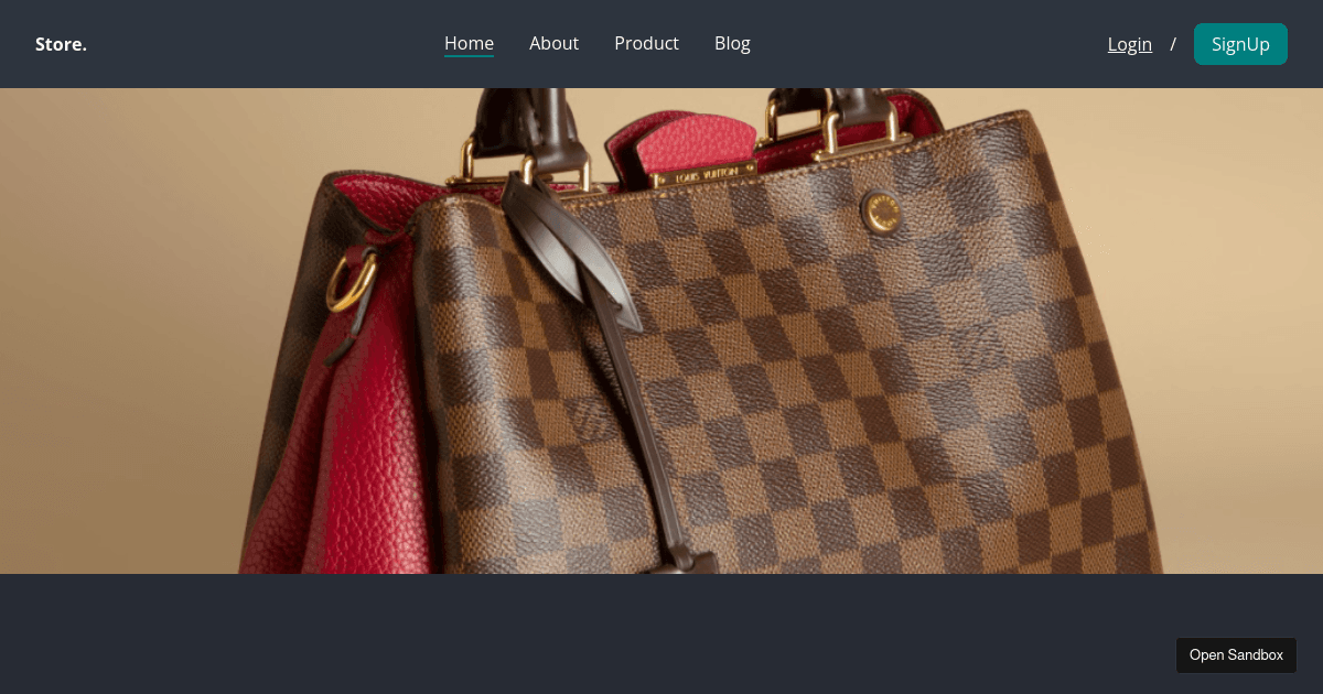 React E Commerce Products Codesandbox