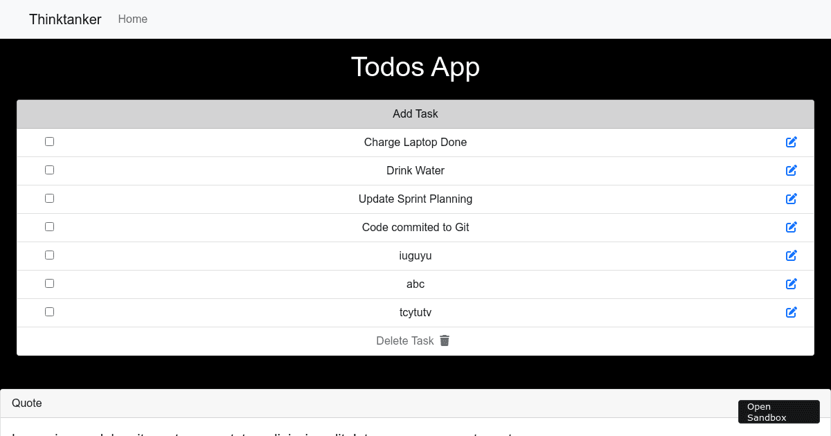 todo-app - Codesandbox