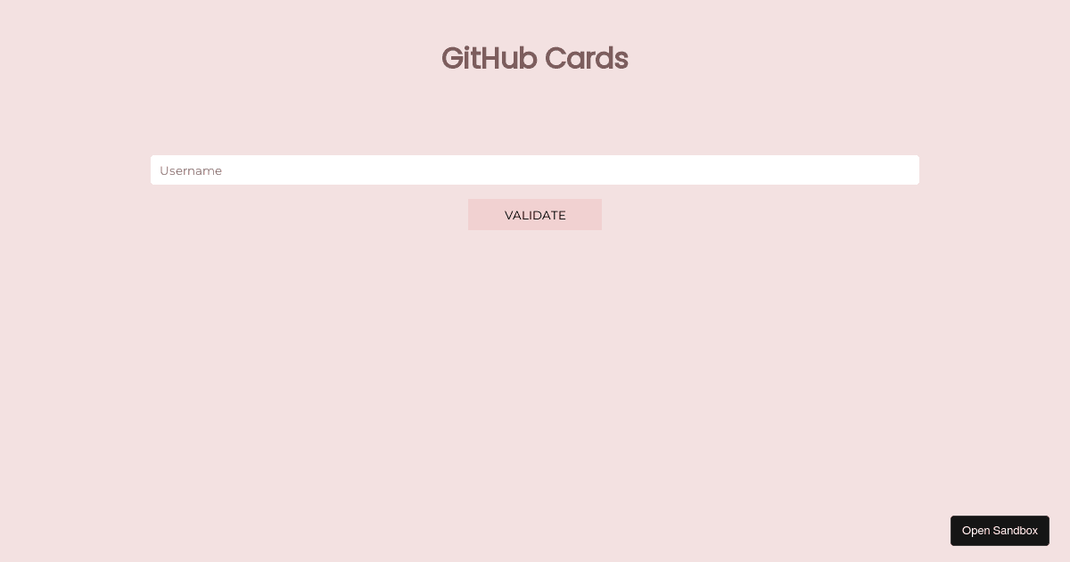 dha-stix/github-cards - Codesandbox