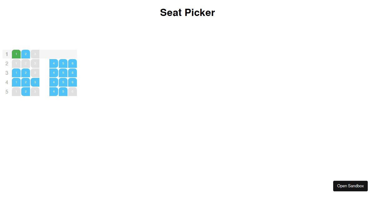 Seat-Bookig-Component (forked) - Codesandbox