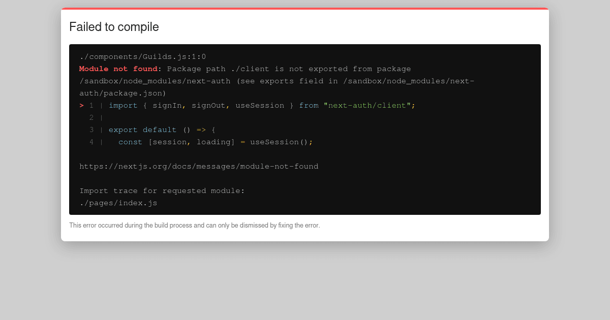 next-auth-discord - Codesandbox