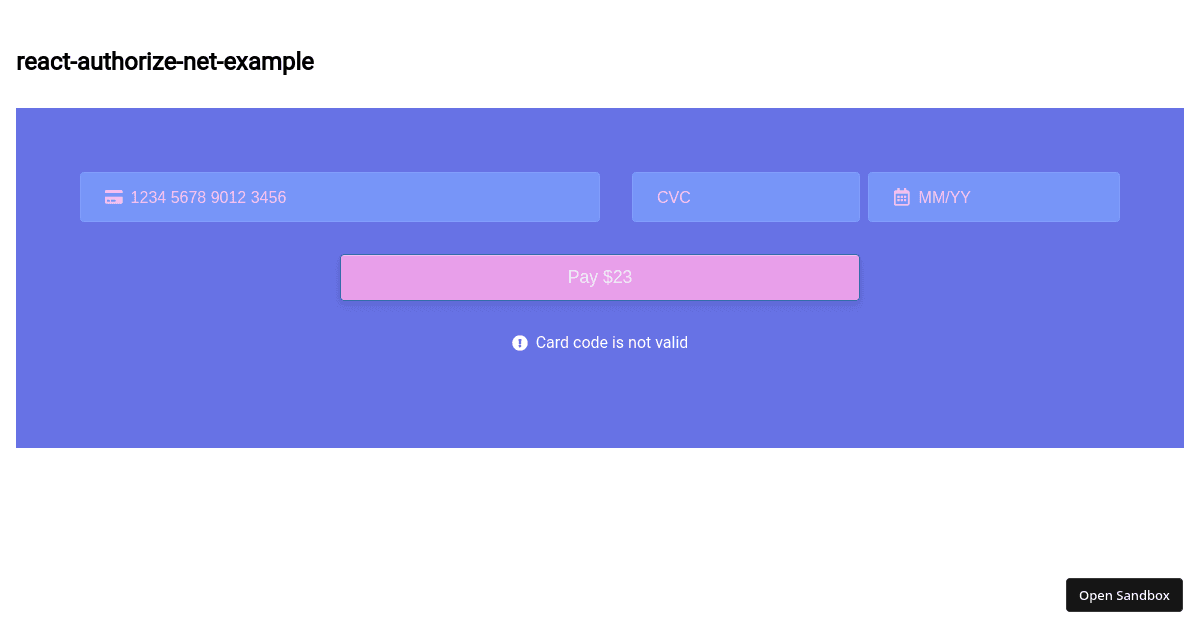 react-authorize-net-example - Codesandbox