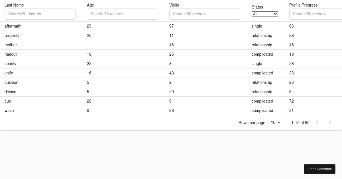 React Table Excel Export Forked Codesandbox