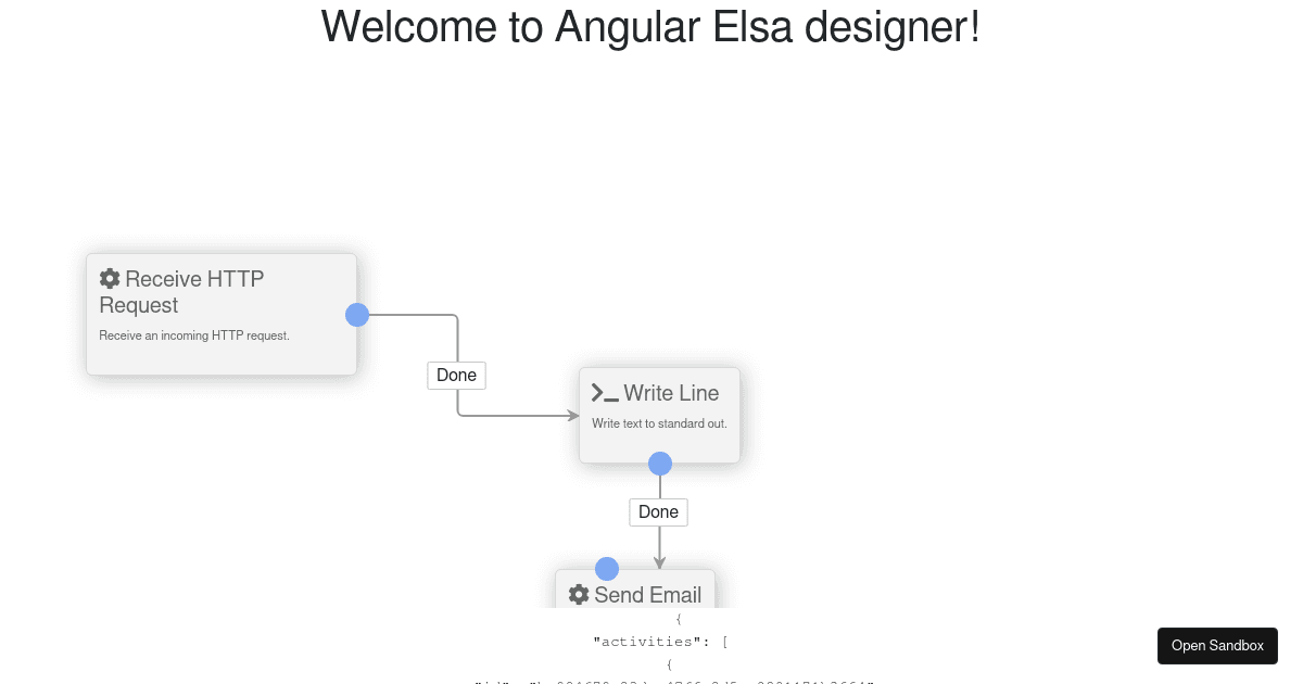 Angular Elsa designer (forked) - Codesandbox