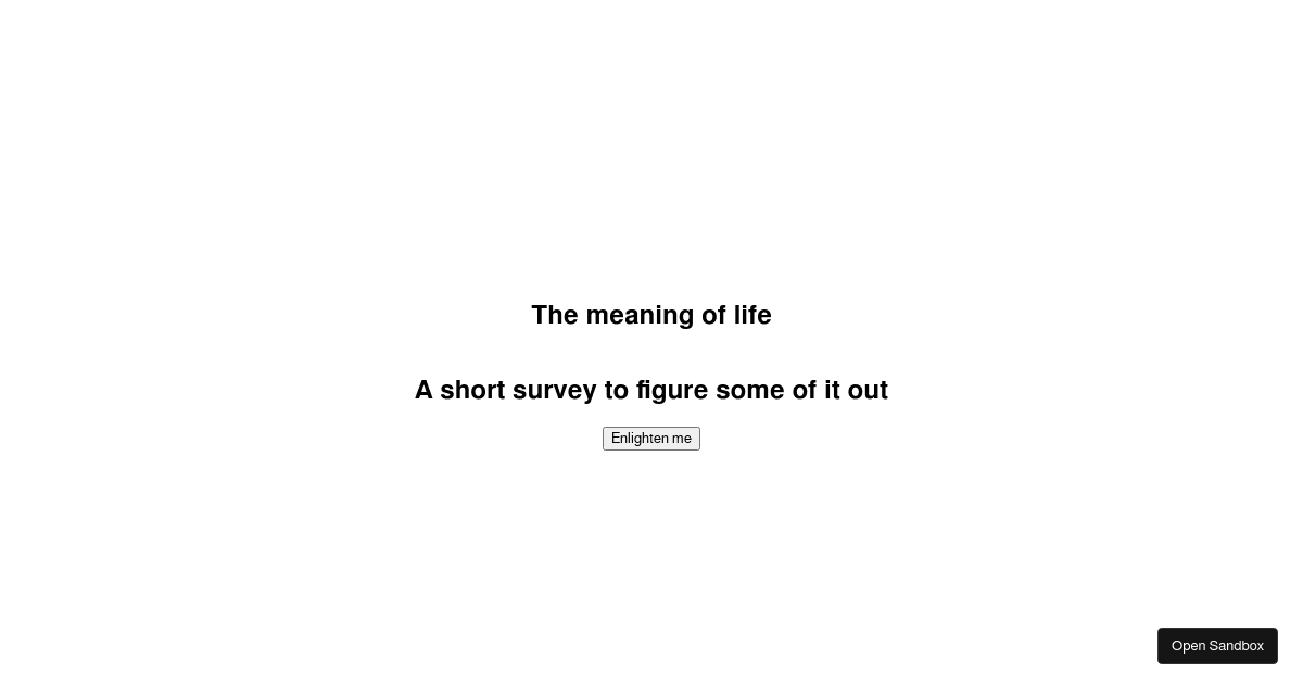 form-maker (forked) - Codesandbox