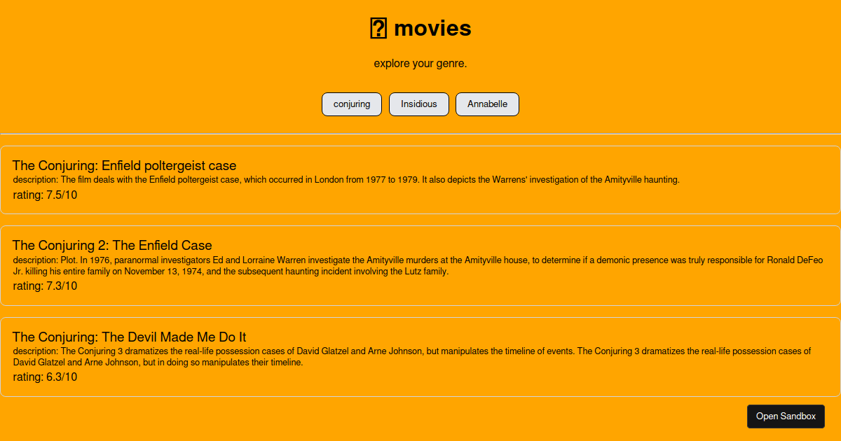 horror-movies-suggestion - Codesandbox