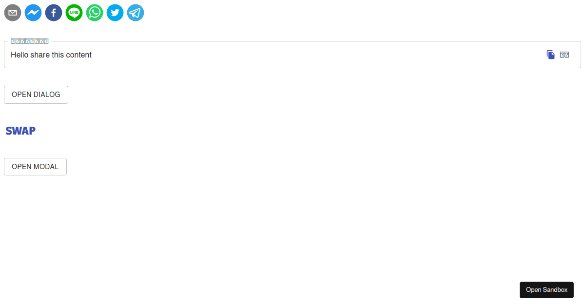 swap-ui-example - Codesandbox
