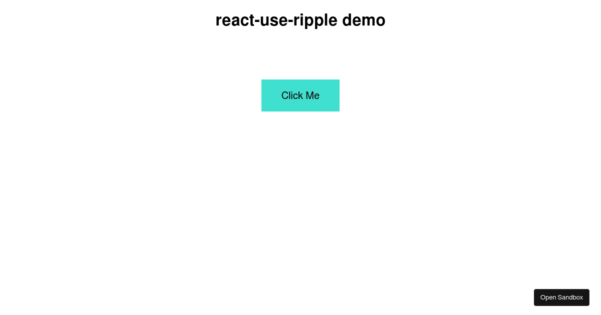 react-use-ripple demo - Codesandbox