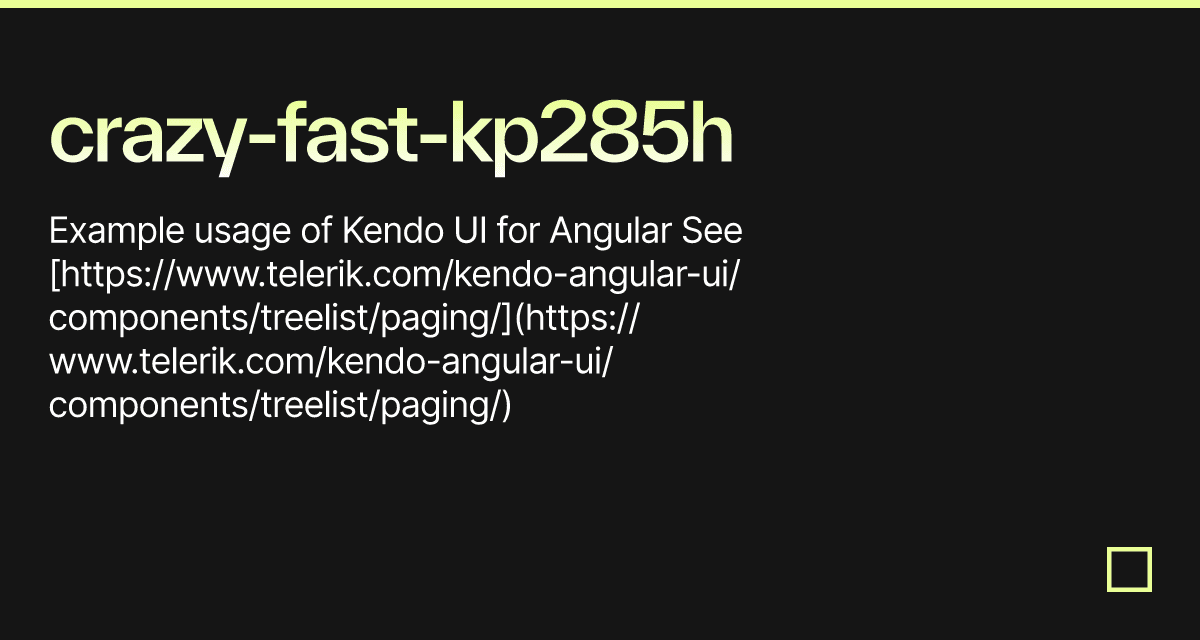 crazy-fast-kp285h - Codesandbox