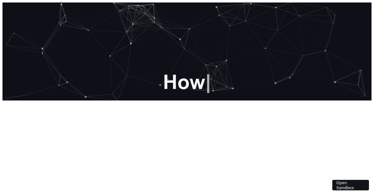 github-profile - Codesandbox