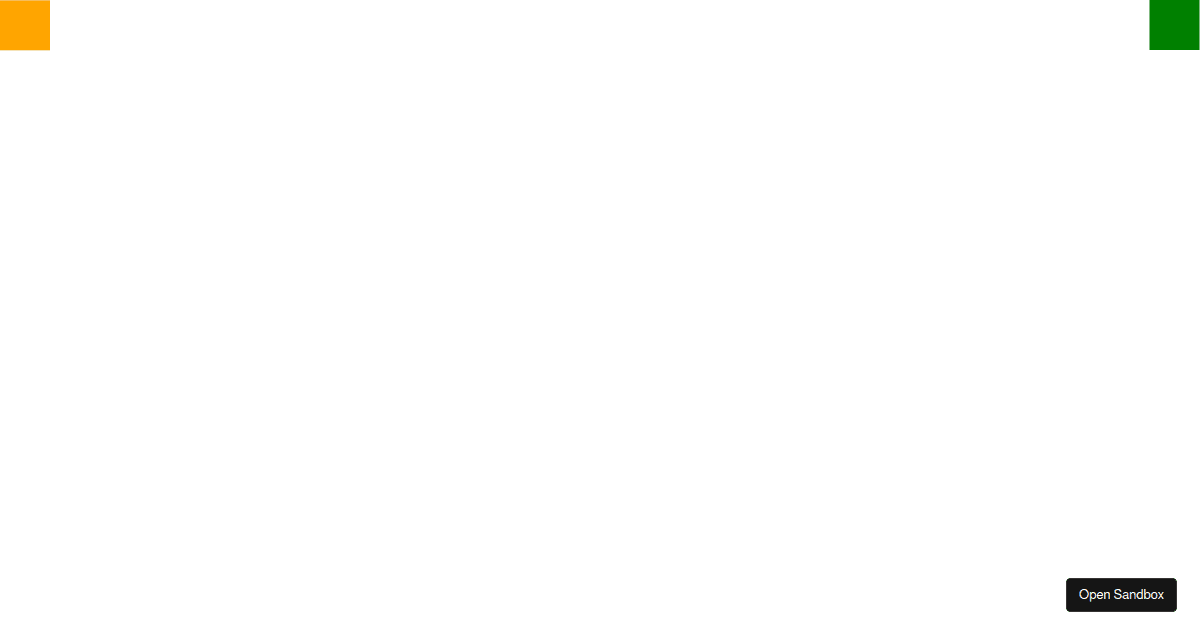 flip flex layout animation - Codesandbox