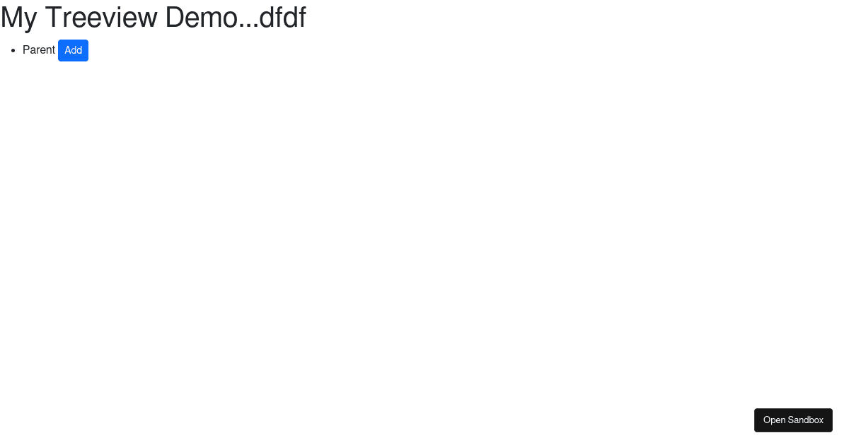 react-tree-view - Codesandbox