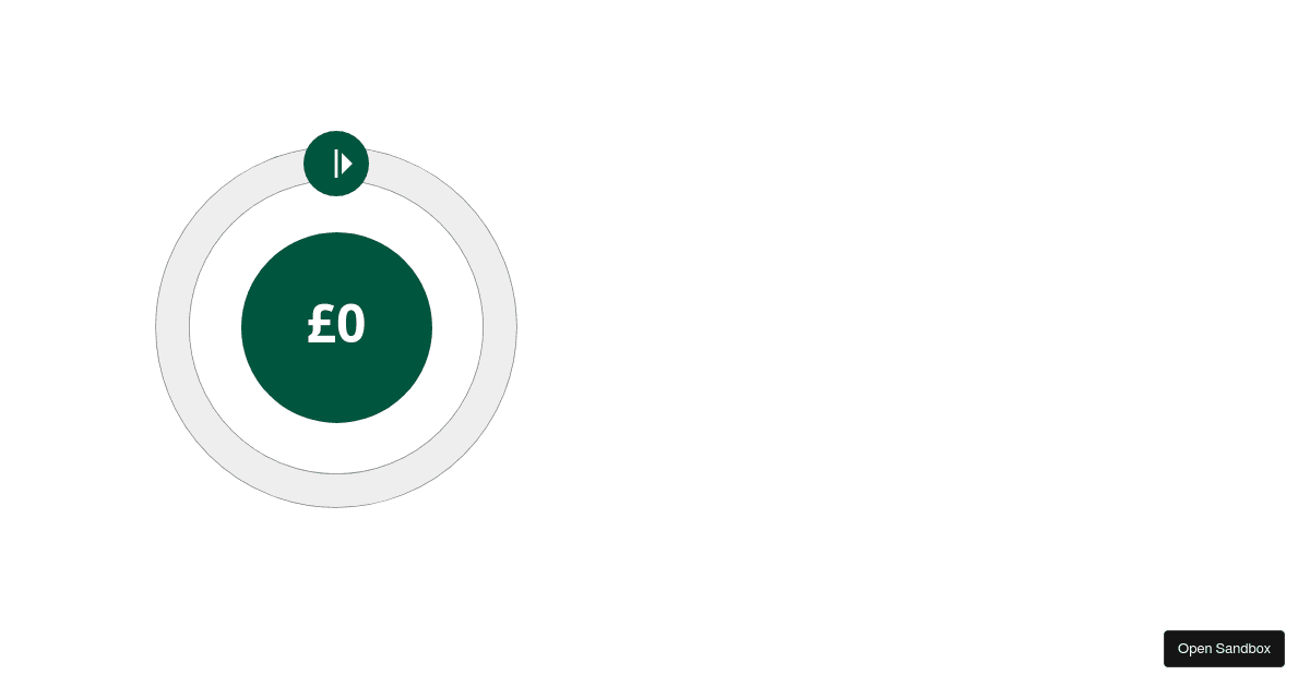 React Circular Input Examples Codesandbox