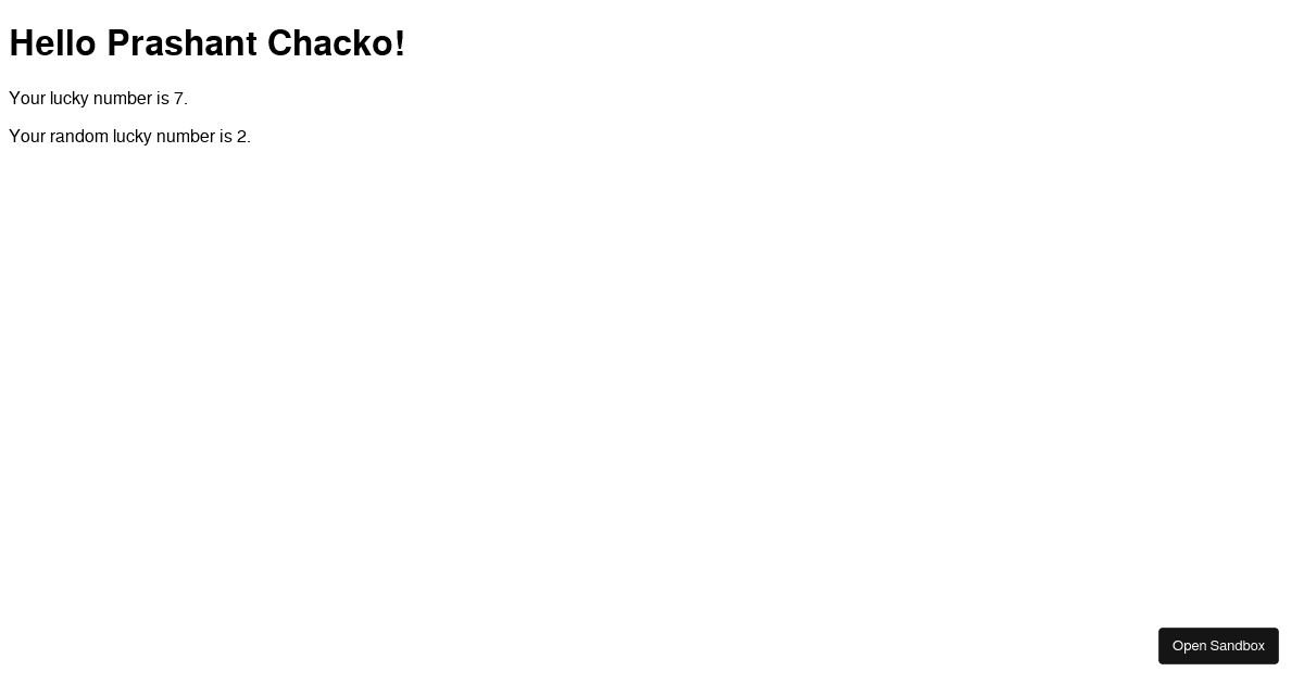 Javascript Expressions In Jsx Codesandbox