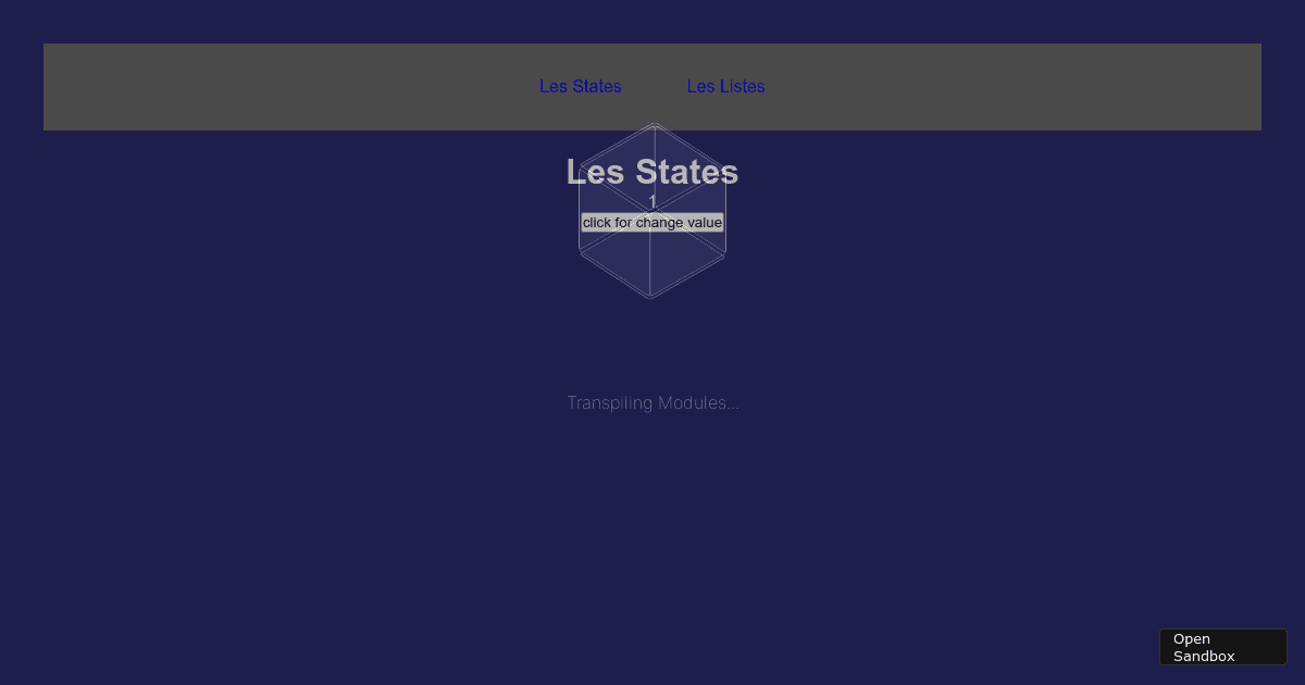 modest-dijkstra-manidoux41 - Codesandbox