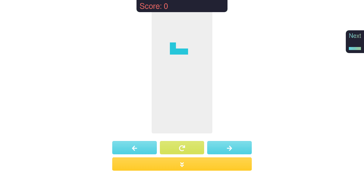 vanilla-tetris - Codesandbox