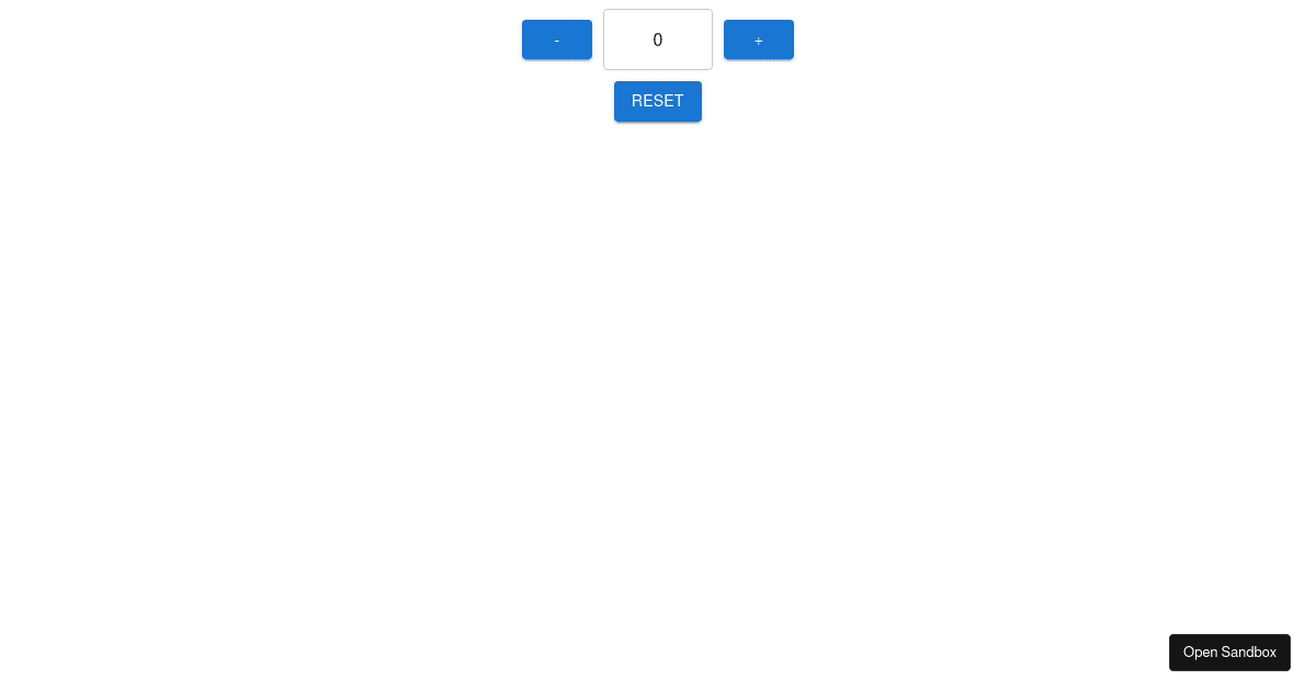 useState and useEffect Practice - Codesandbox