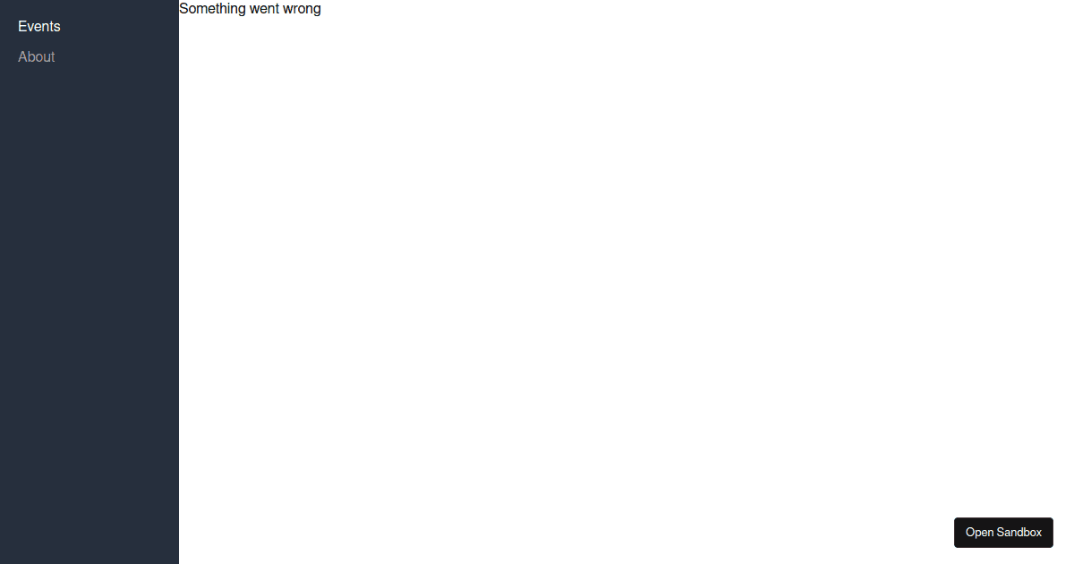 app-proj-events - Codesandbox