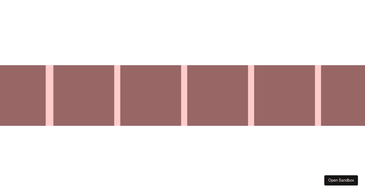 Draggable Marquee - Codesandbox