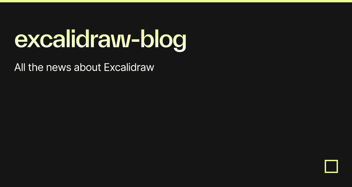 excalidraw-blog - Codesandbox