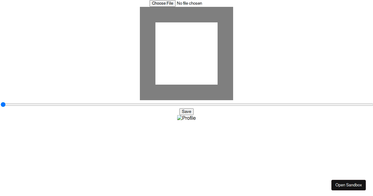 image-cropping - Codesandbox