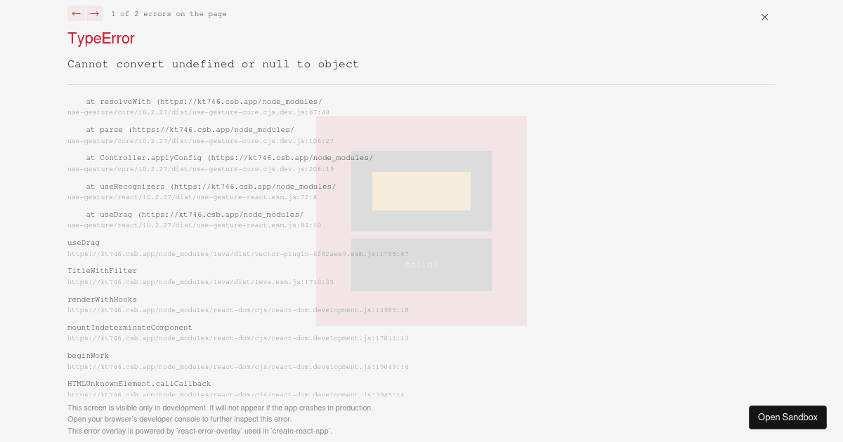 gesture-pinch - Codesandbox