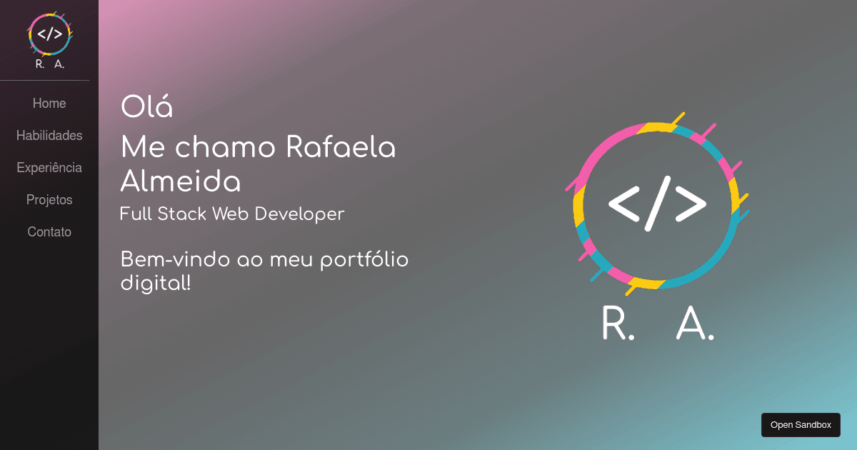 My Portfolio - Codesandbox