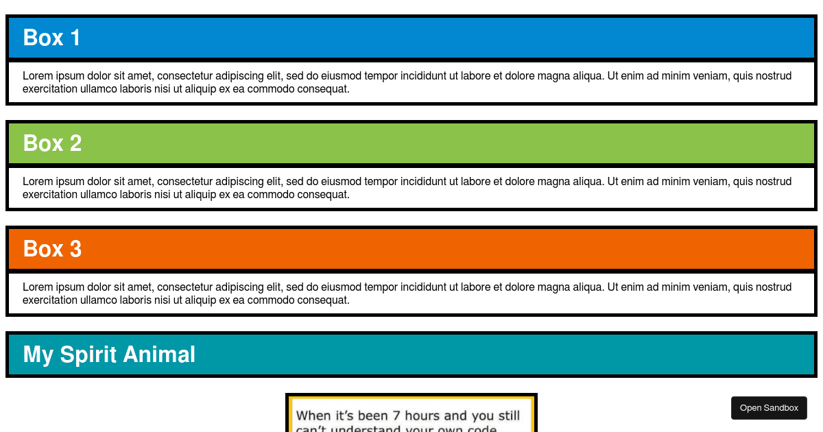 Challenge 4 - Codesandbox