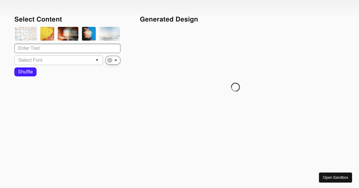 showcase-github - Codesandbox