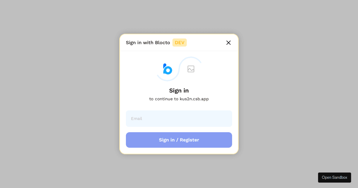 blocto-auth - Codesandbox
